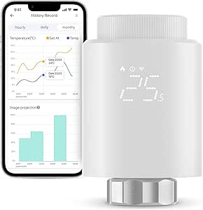 SONOFF Zigbee Thermostatic Radiator Valve,Add-On Smart Radiator Valve ...