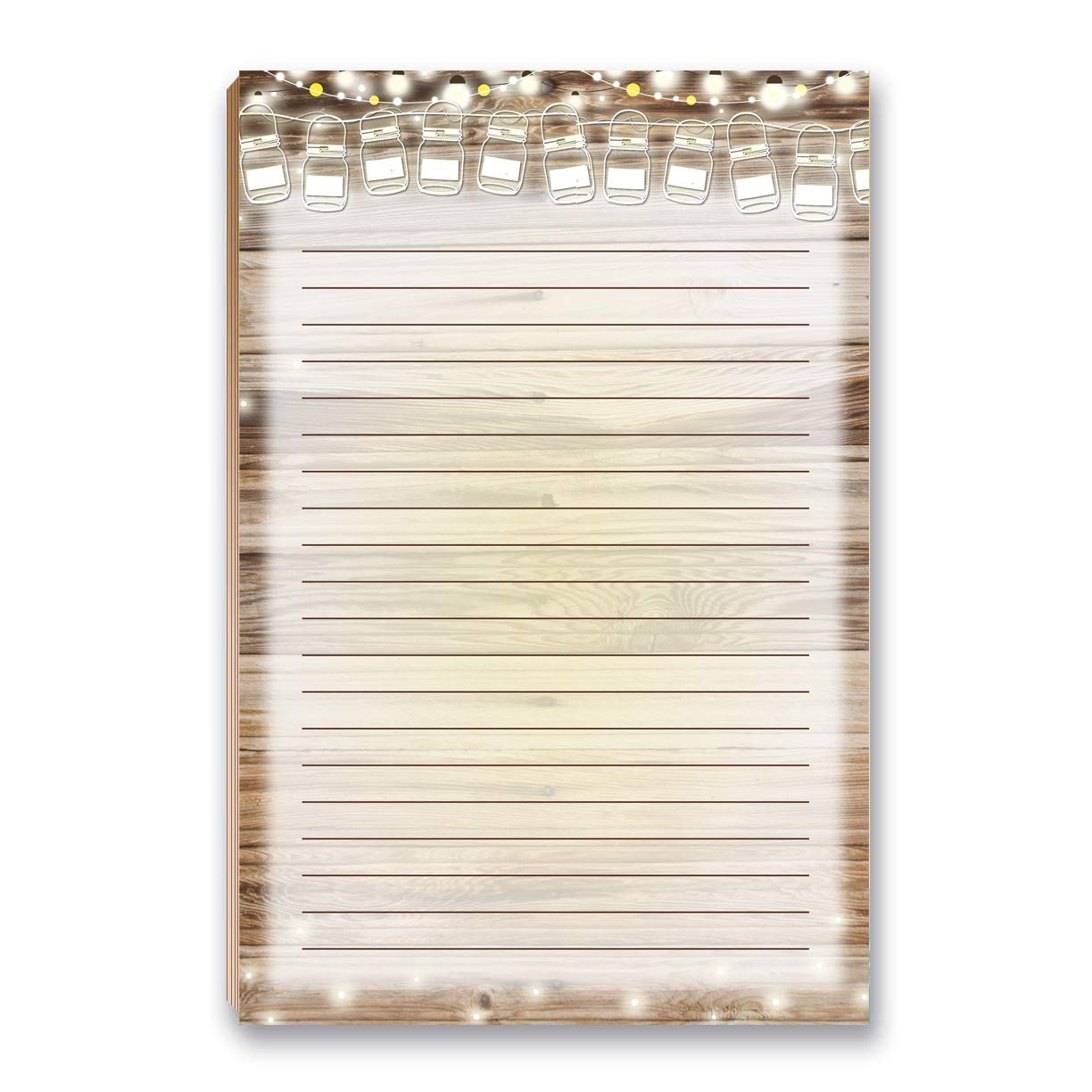 Amazon.com : Rustic To Do List Notepad with Magnet - 8.5" x 5.5 ...