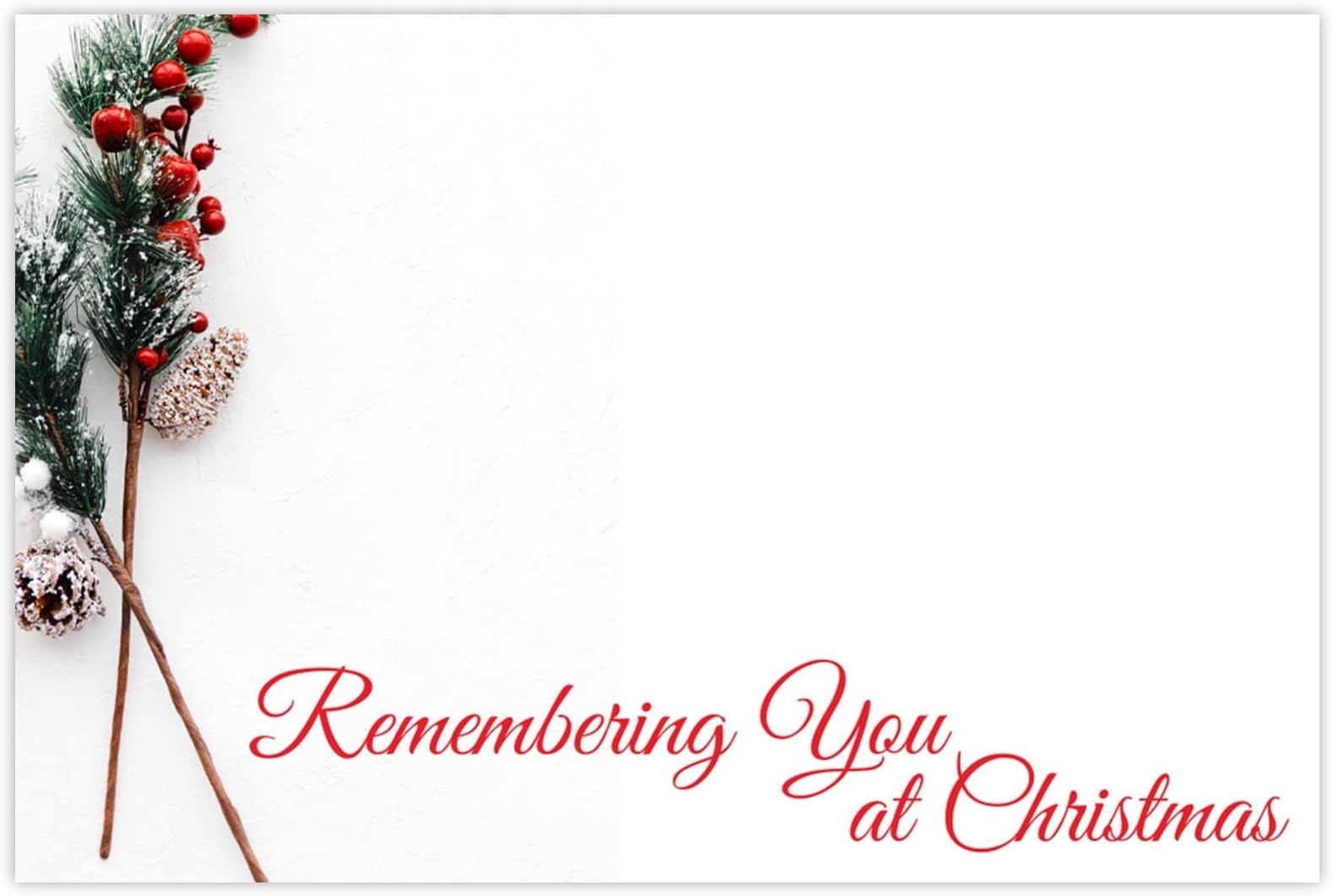 celloexpress Remembering You Christmas (Snow Berries) Flower Message ...