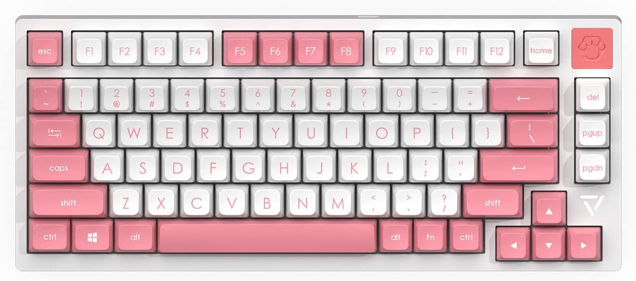 Amazon.com: GMKWTL XVX Shine Through Keycaps, Black Pudding Keycap Set ...