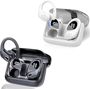 Amazon.com: Wireless Earbuds 75hrs Bluetooth 5.4 Headphone Sport, 2024 ...