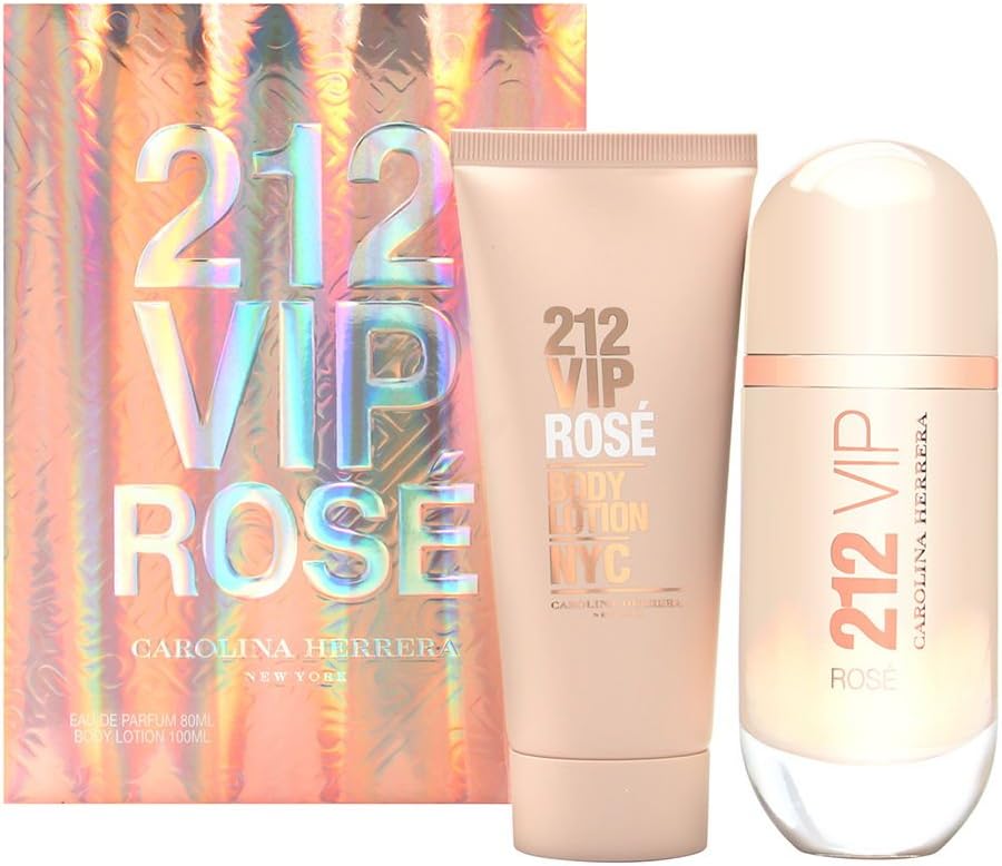 Amazon.com : Carolina Herrera 212 VIP Rose Set Women : Beauty ...