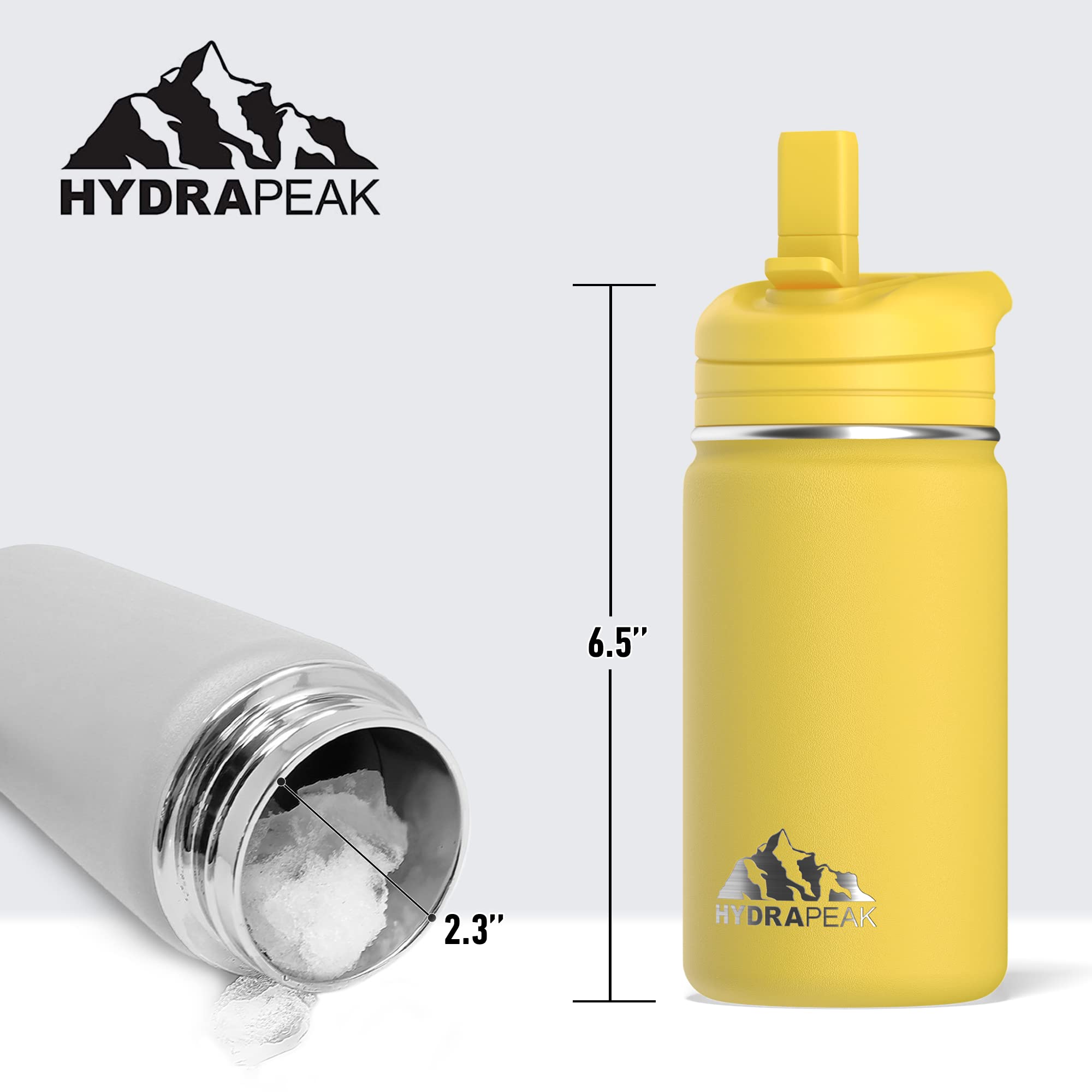 Snapklik.com : Hydrapeak Mini 14oz Kids Water Bottle