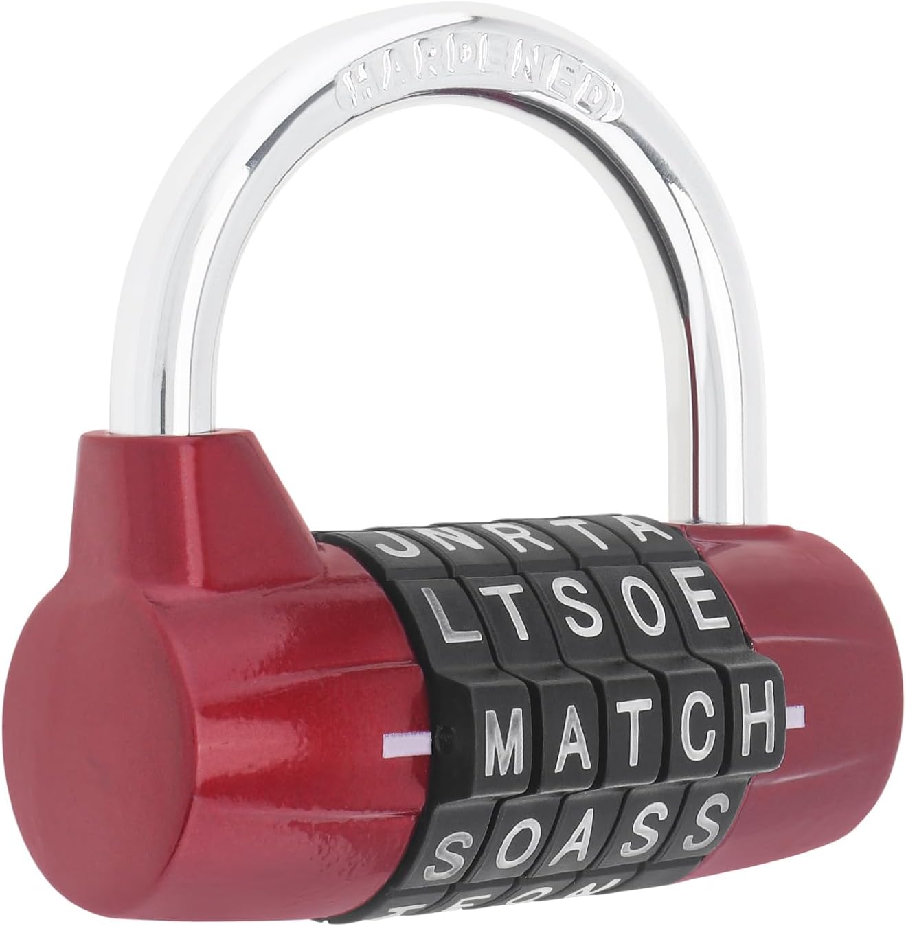 5 inch (12.5cm) Long Shackle Beam Gym Locker Lock, 4 Digit Combination ...