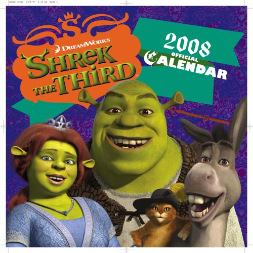 Amazon | Official "Shrek the Third" Calendar 2008 | 輸入版カレンダー