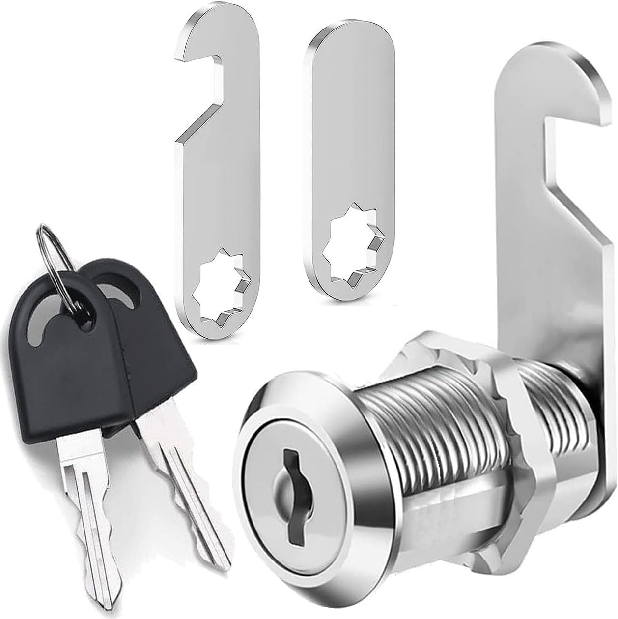 Litensh Security Mailbox Lock with Different Keys, Letter Post Box ...