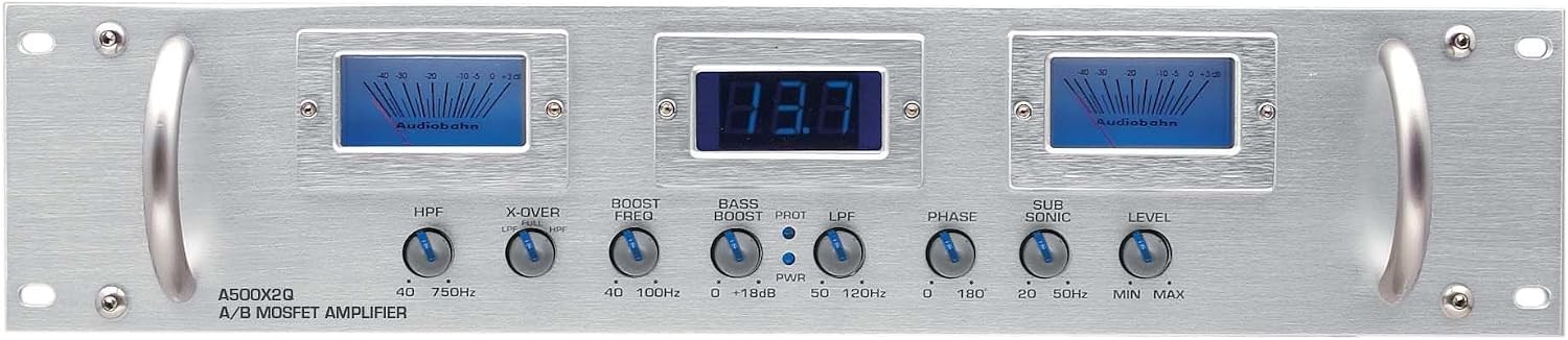 Amazon.com: Audiobahn A500X2Q 350 Watts 2-Channel A/B Mosfet Amplifier ...