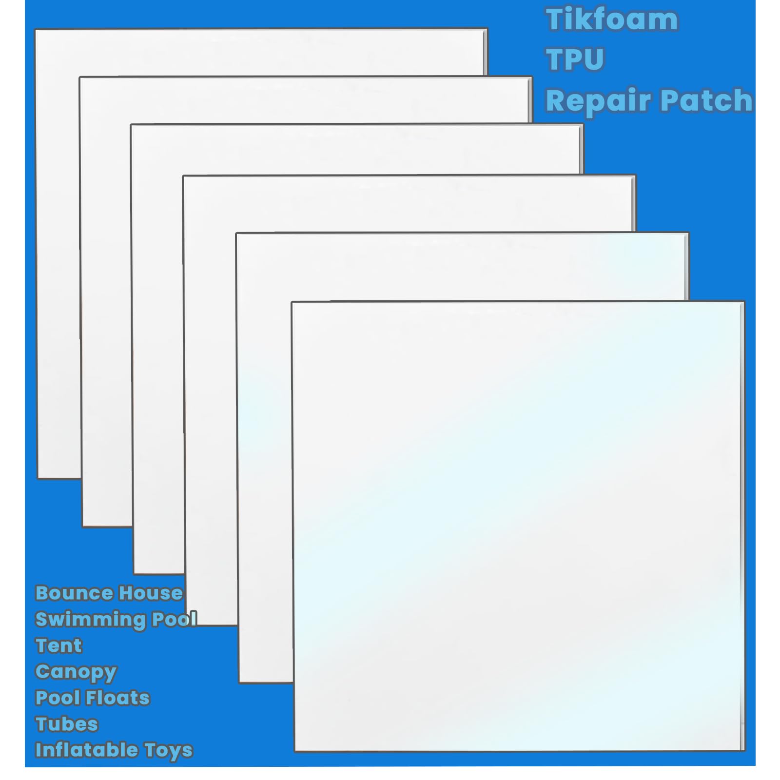 Snapklik.com : TPU Pool Repair Patch Kit For Bounce House, Swimming ...