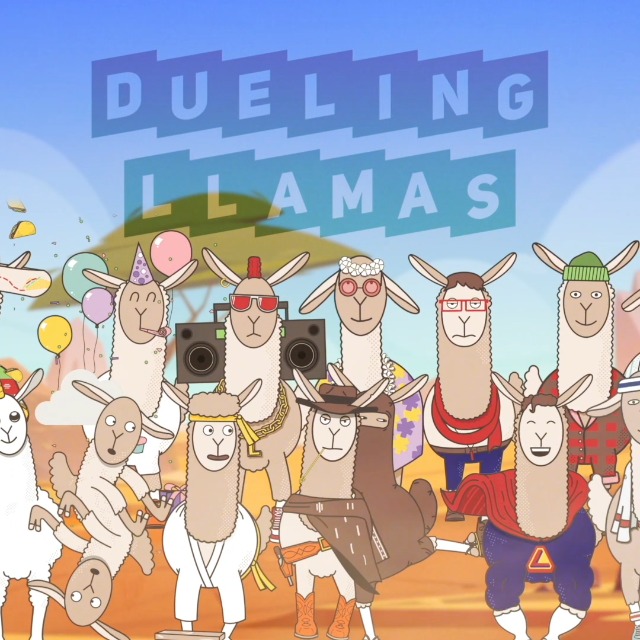 Watch Dueling Llamas Game on Amazon Live