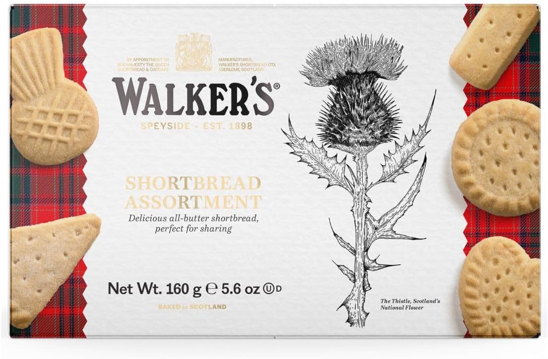 Amazon.com: Walkers Classic Shortbread Mini Assorted - 5.6 oz : Grocery ...