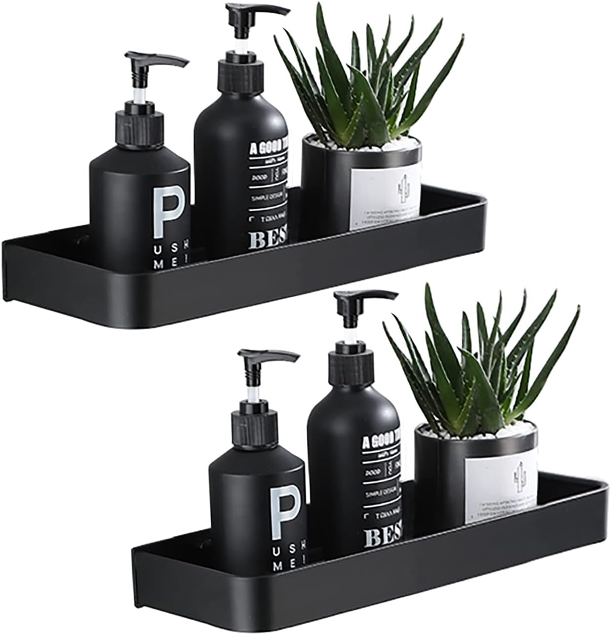 Camkum Shower Shelf No Drilling Self-Adhesive Shower Shelf for Bathroom ...