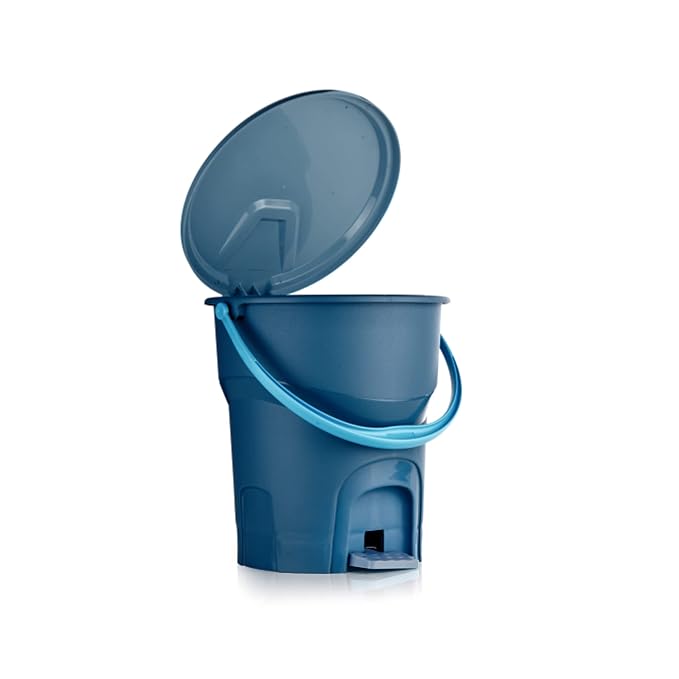 Sparkmate by Crystal Stylo Pedal Bin 12 Litre, Plastic, Assorted ...