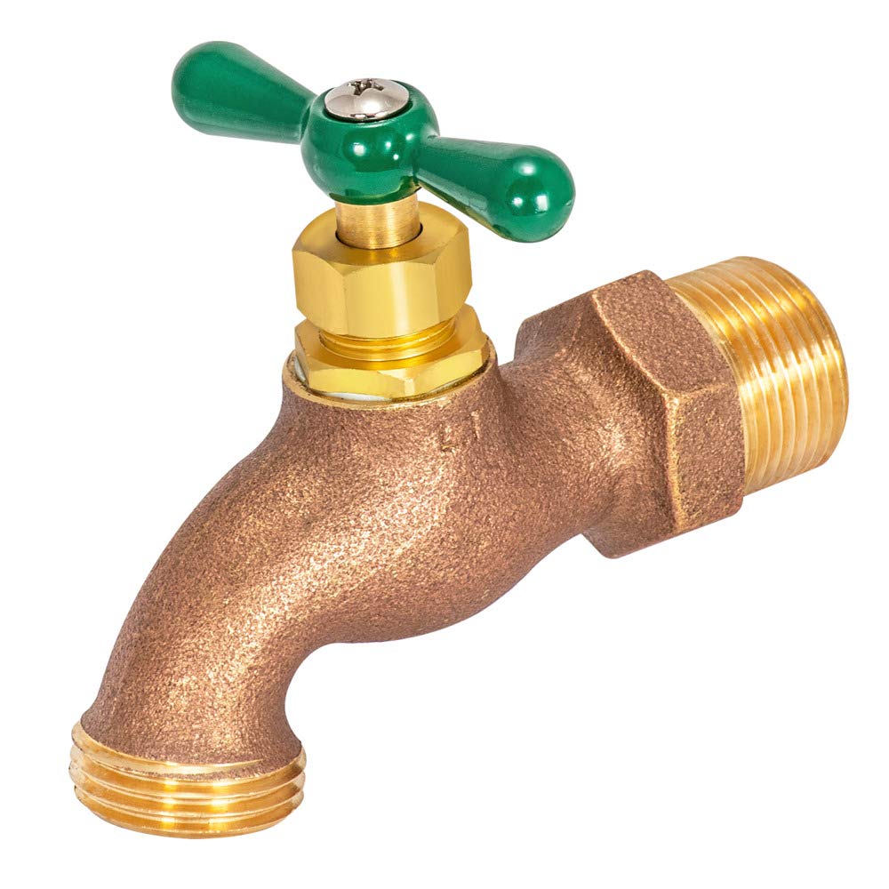 Snapklik.com : Heavy-Pattern Hose Bibb, 3/4 Inch MIP Connection X 3/4 ...