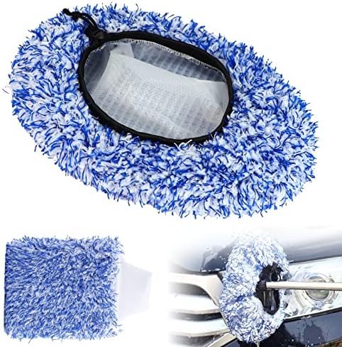GHYUI Brush Cover, Autowäsche Brushcover, 2 Stücke Mikrofaser Brush ...