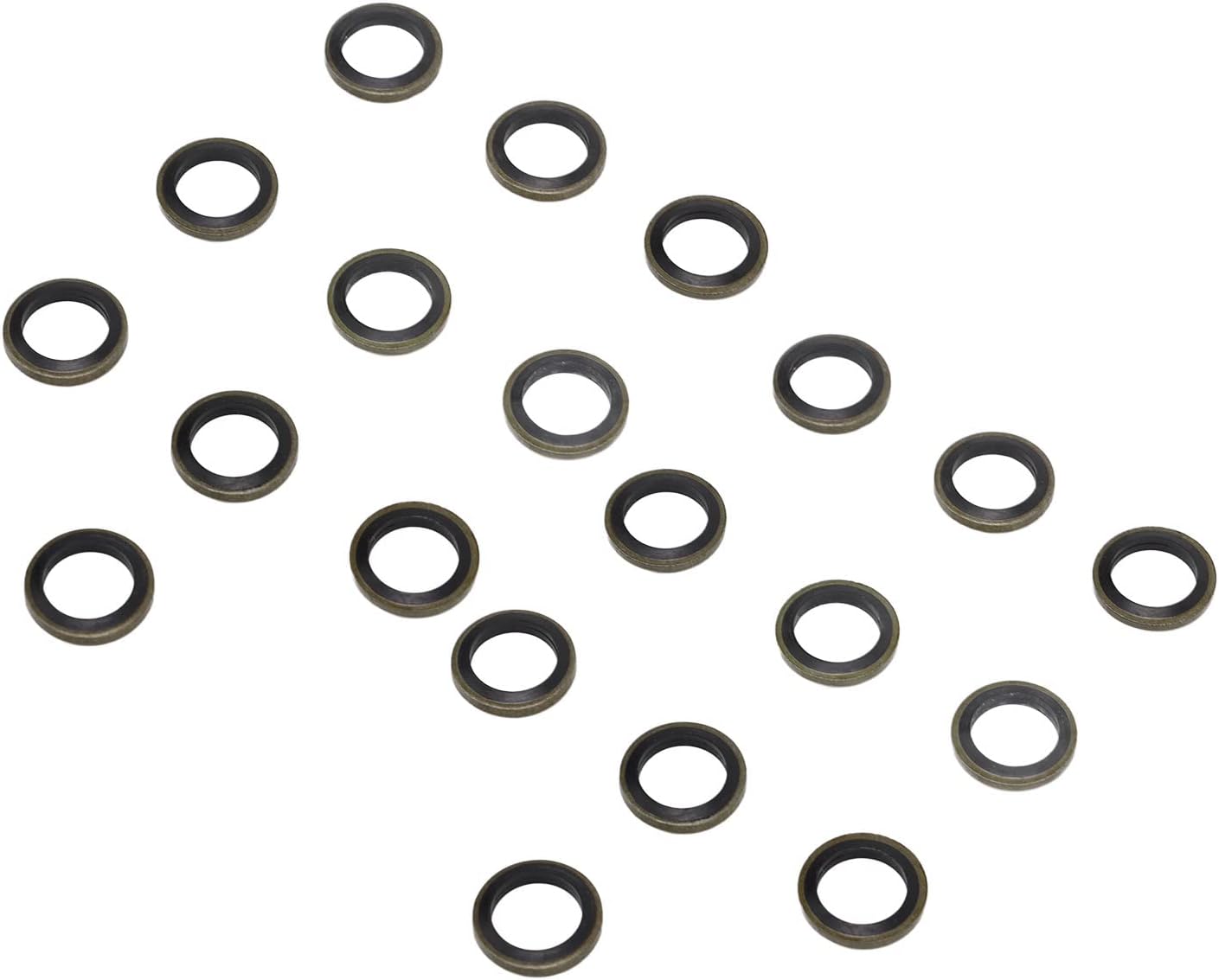 Amazon | 燃料シールOリング20個燃料シールガスケットゴム製燃料シール機3918191交換用Ram 2500 3500 5.9L 5. ...