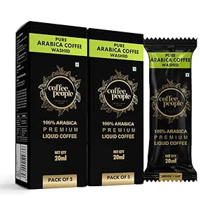 Coffee People Instant Pure Arabica Coffee Decoction/Liquid Naturally ...