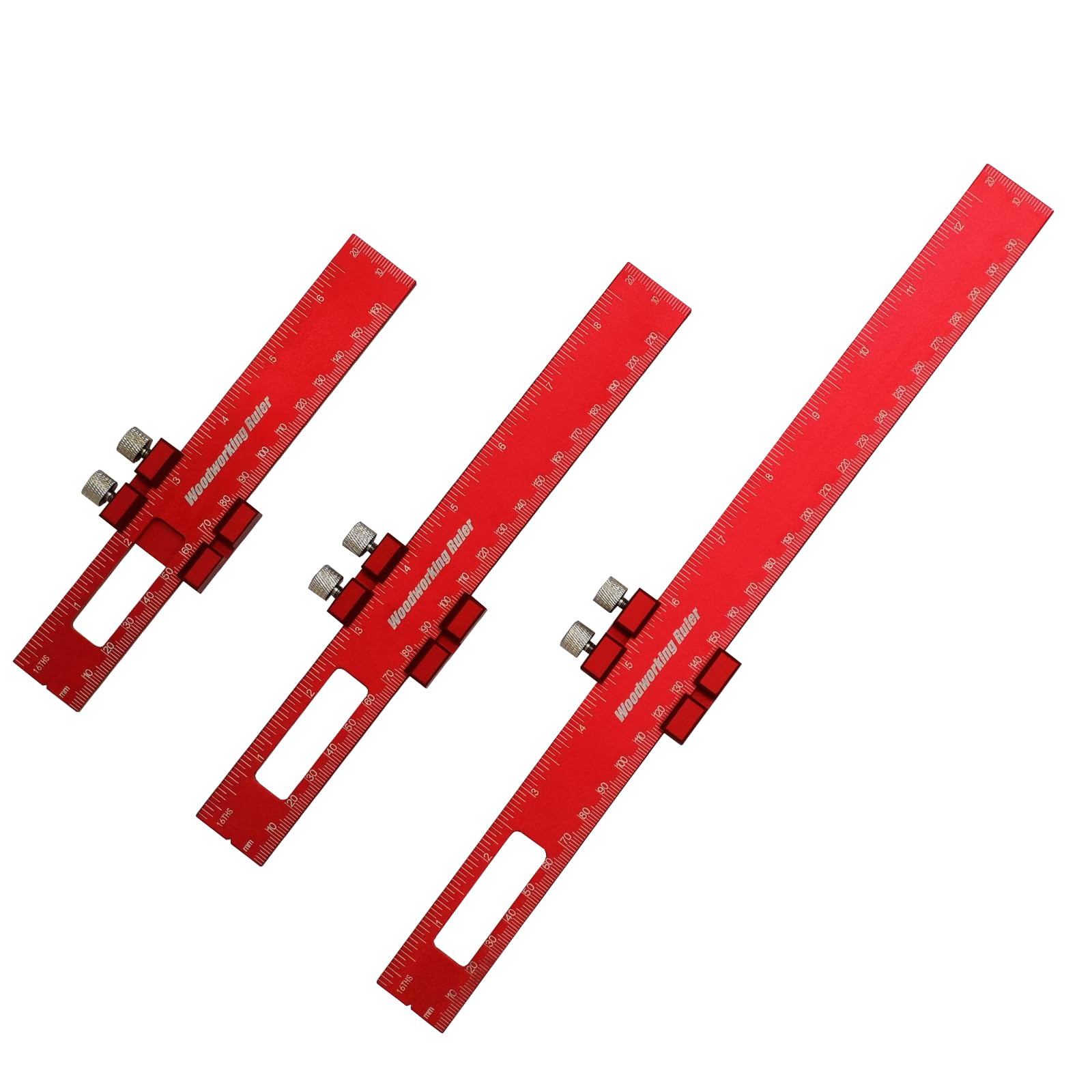 CNCZJM Precision Pocket Ruler, Exquisite Woodworking Ruler, Aluminum ...