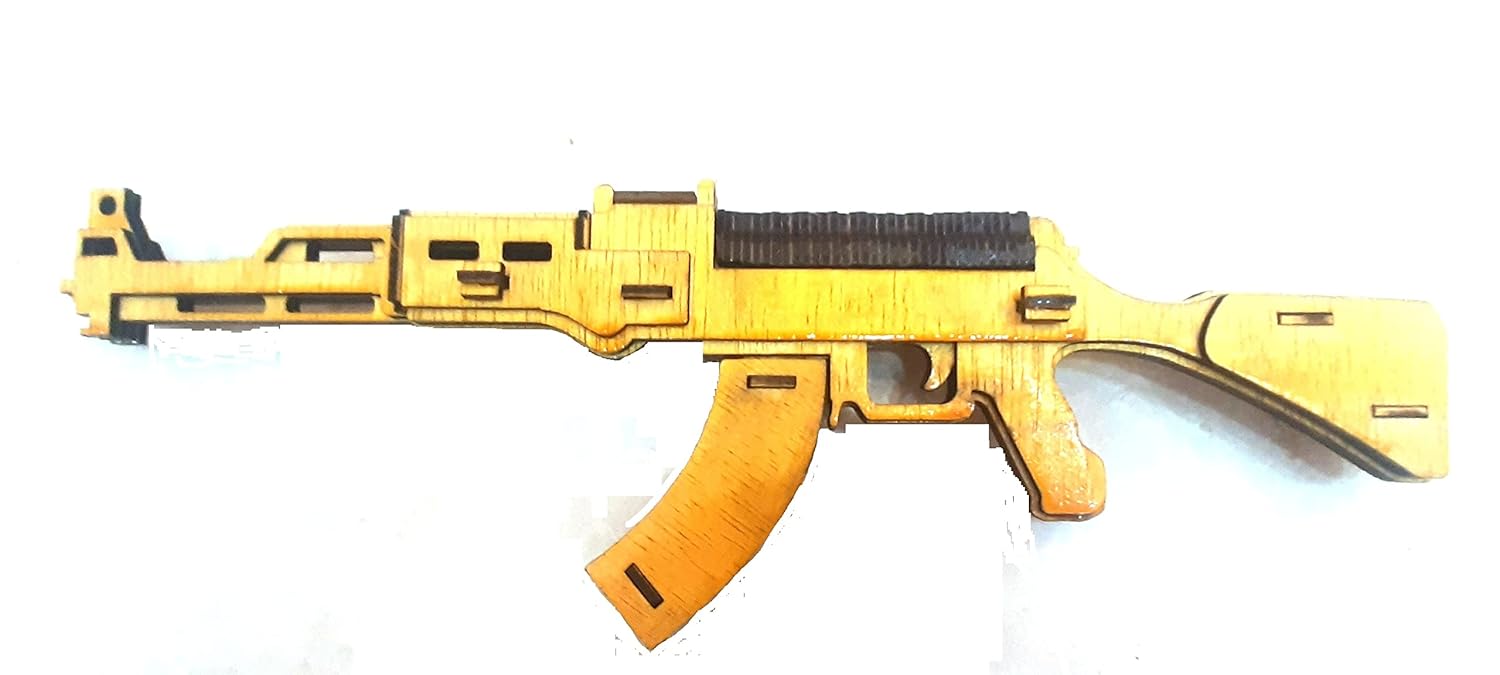 Buy Gun AK 47 (Wooden) Online at Low Prices in India - Amazon.in