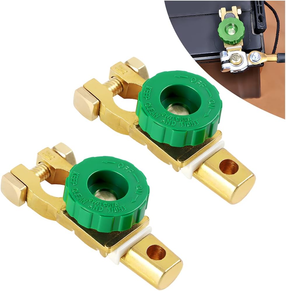 Amazon.com: Dickno Top Post Battery Quick Disconnect Switch, Auto ...