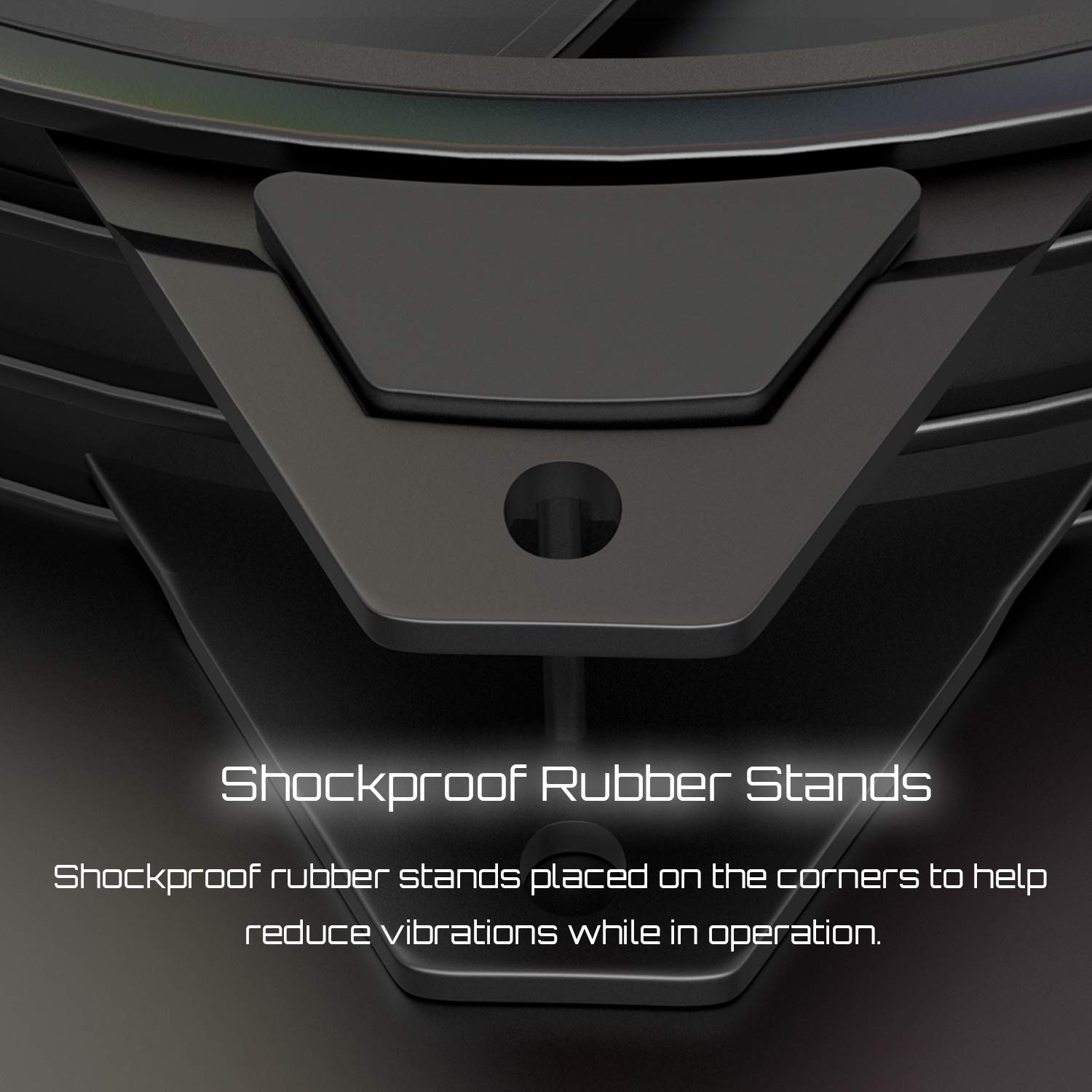 Snapklik.com : 120mm RGB Case Fan,Dual Halo RGB LED,Quiet Edition High ...