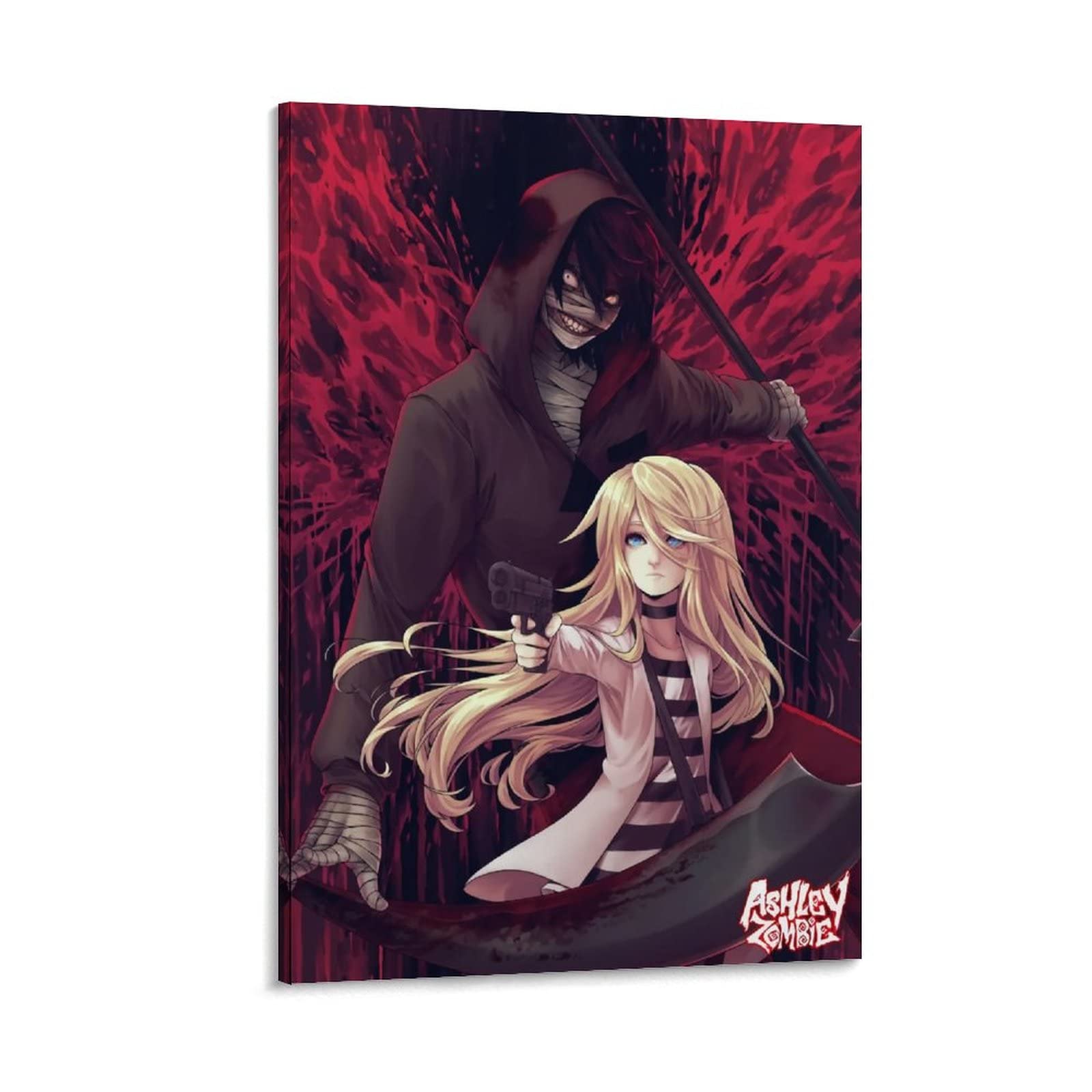 Angels of Death Japanese Anime Poster Wall Art Paintings Canvas Wall ...