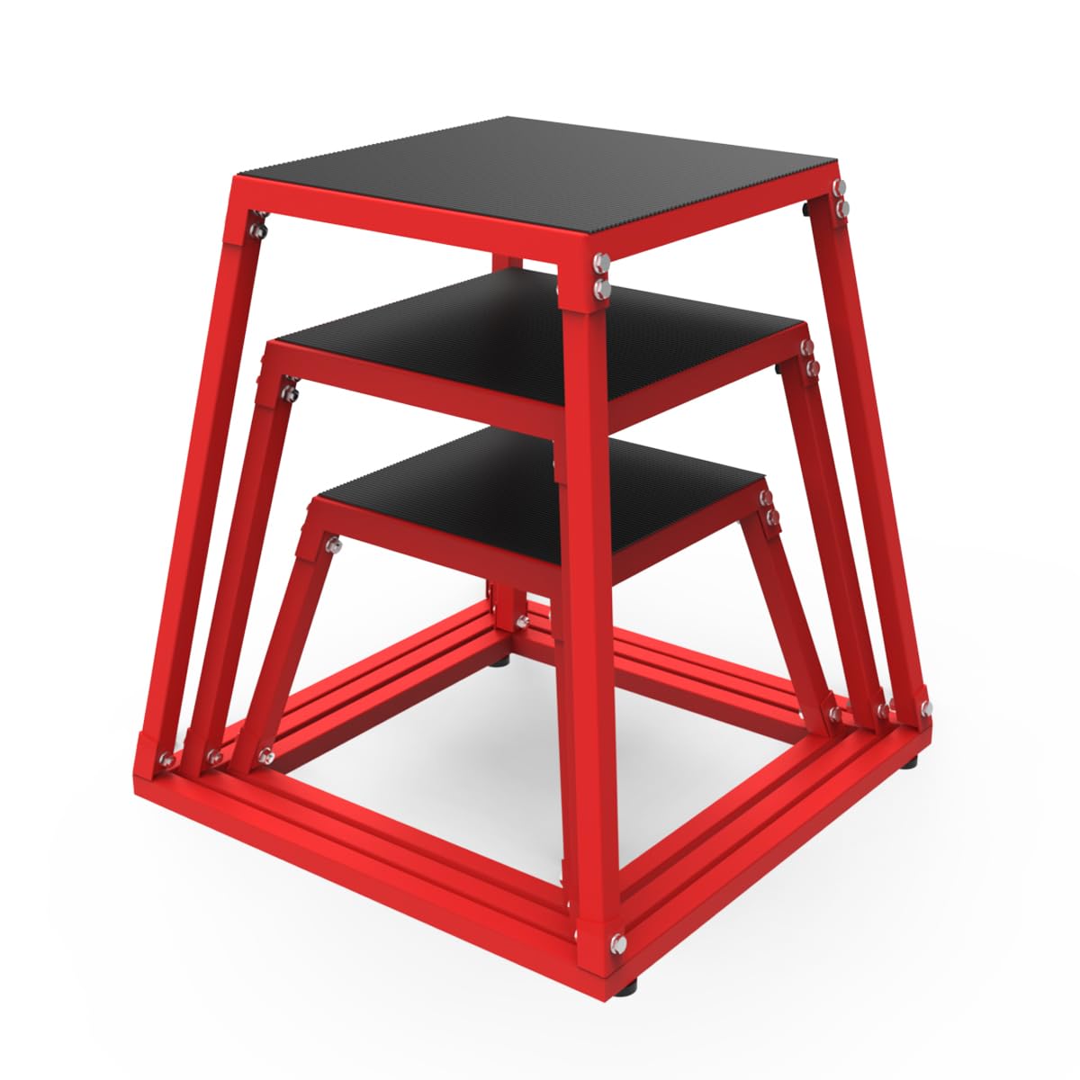 Snapklik.com : Plyo Box Jump Platforms, 12/18 /24 Inch Single Jumping ...