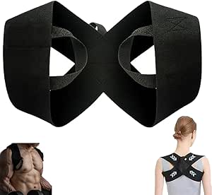 Amazon.com : OLITE Fitness Heavy Shoulder Straps - Posture Corrector ...
