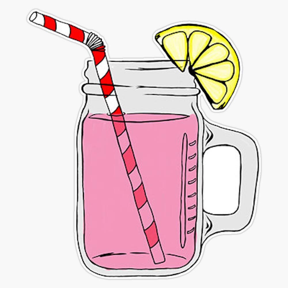 Cartoon Pink Lemonade