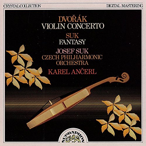 Amazon.com: Dvořák: Violin Concerto - Suk: Fantasy for Violin and Orchestra : Josef Suk, Karel ...