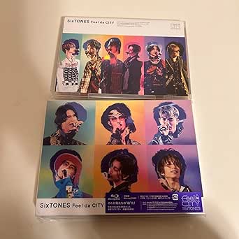 Amazon.co.jp: SixTONES feeldacity 初回盤 通常盤 BluRay : パソコン・周辺機器