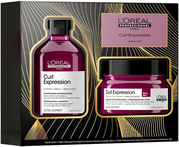 L’Oréal Professionnel Kit Curl Expression - Shampoo Antirresíduos 300ml ...