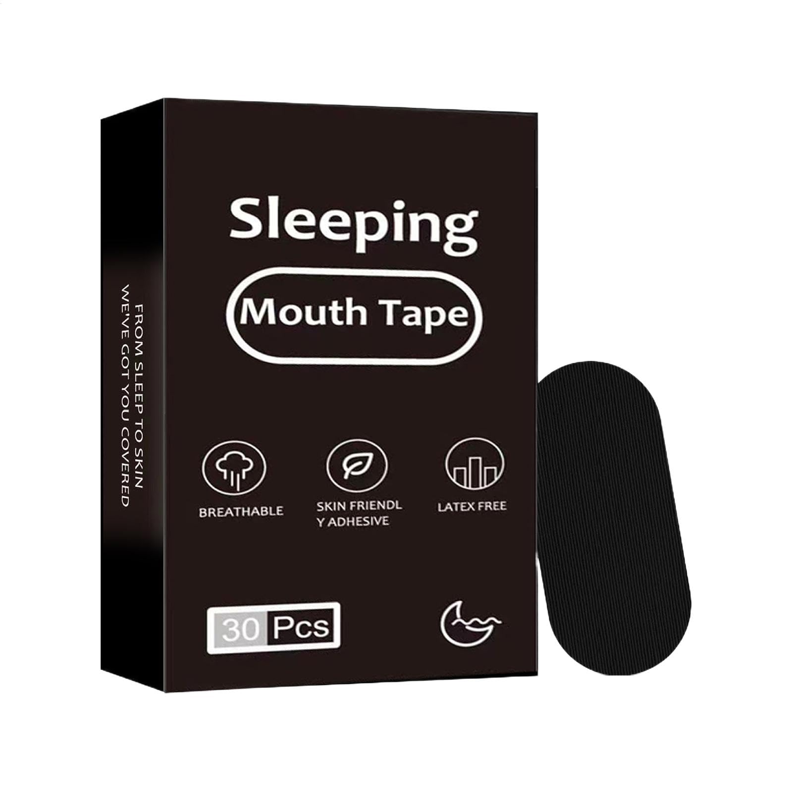 Gwtdtoad 30 Pezzi Sleeping Mouth Tape Nastro per La Bocca per Dormire ...