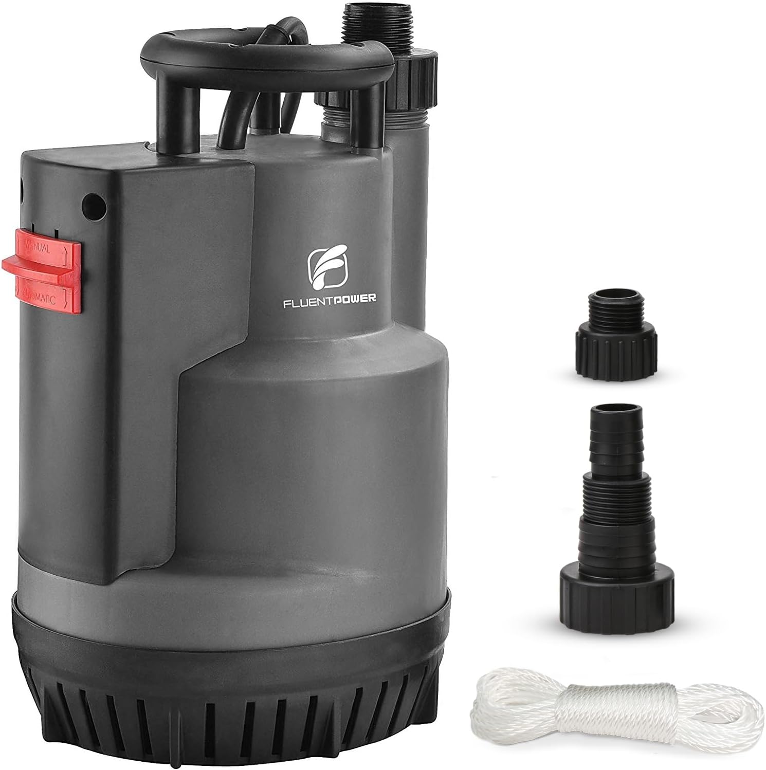 Submersible Clean/Dirty Water Sump Pump 1/2hp with built in automatic ...