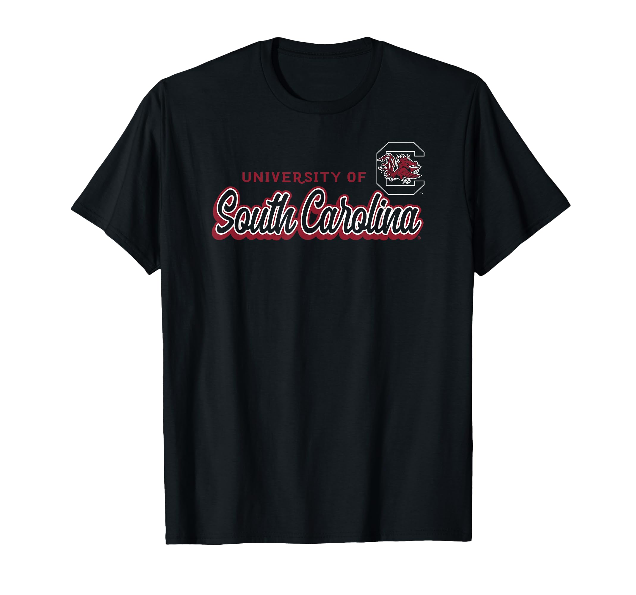 Amazon.com: South Carolina Gamecocks Cursive Black Officially Licensed ...