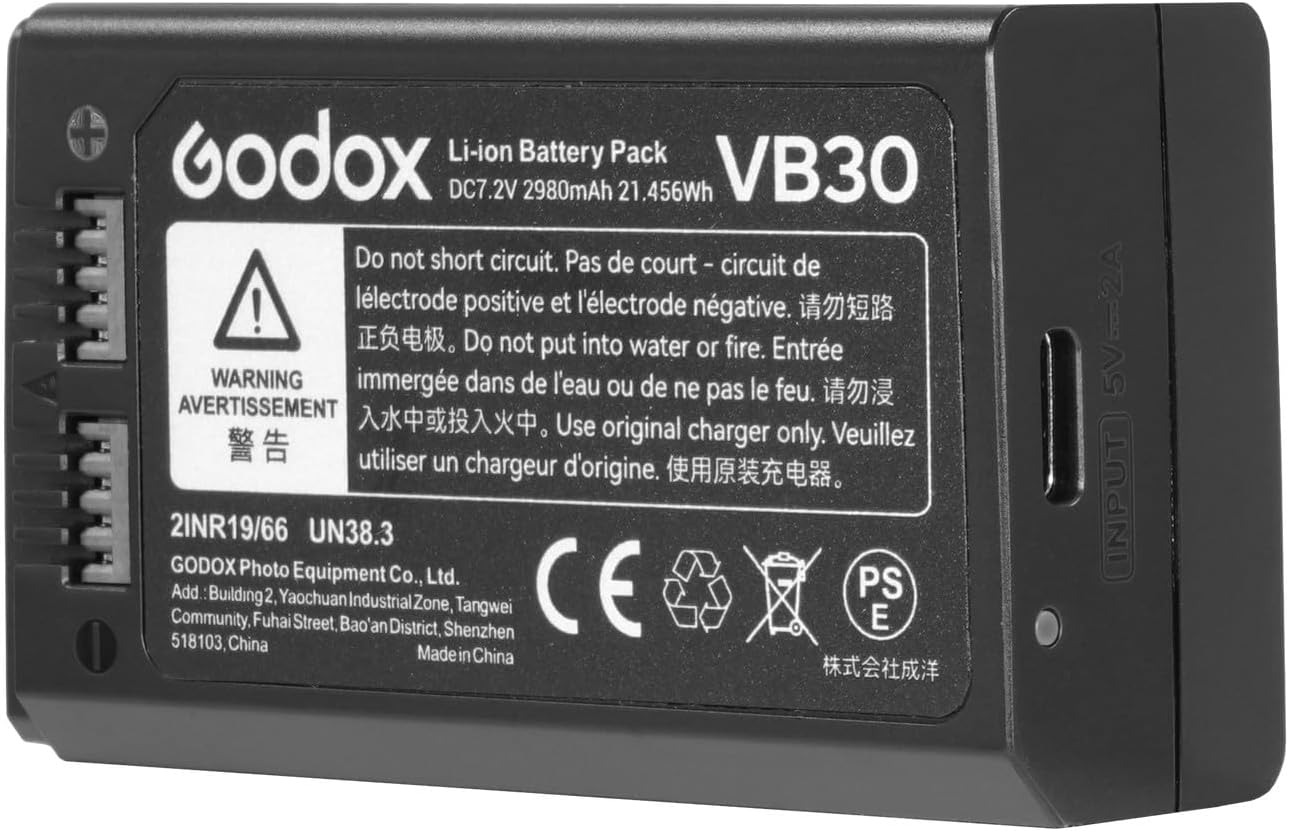 Amazon.com : GODOX PB960 External Flash Power Battery Pack with Dual ...