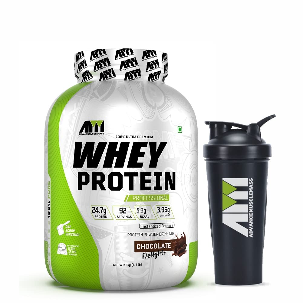 Advance MuscleMass Whey Protein Isolate + Whey Protein Concentrate ...