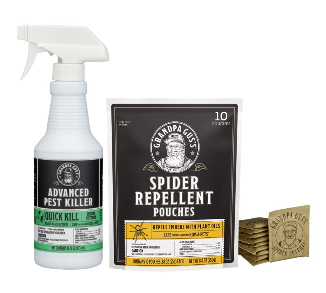 Amazon.com: Grandpa Gus's Fall Spider & Pest Control Bundle: 10 Natural ...