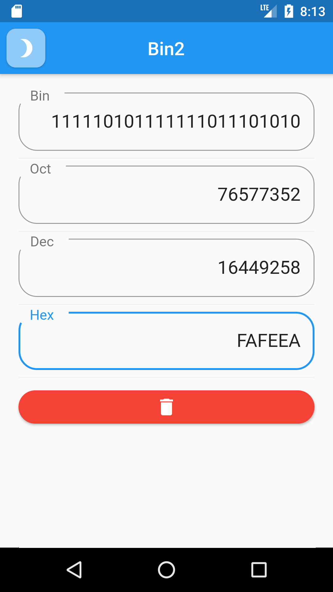 bin2 - Binary numbers converter - App on Amazon Appstore