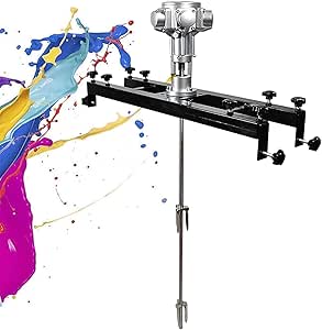 Amazon.com: HCZKIUJ Pneumatic Paint Mixer Paint Stirring Machine, Air ...