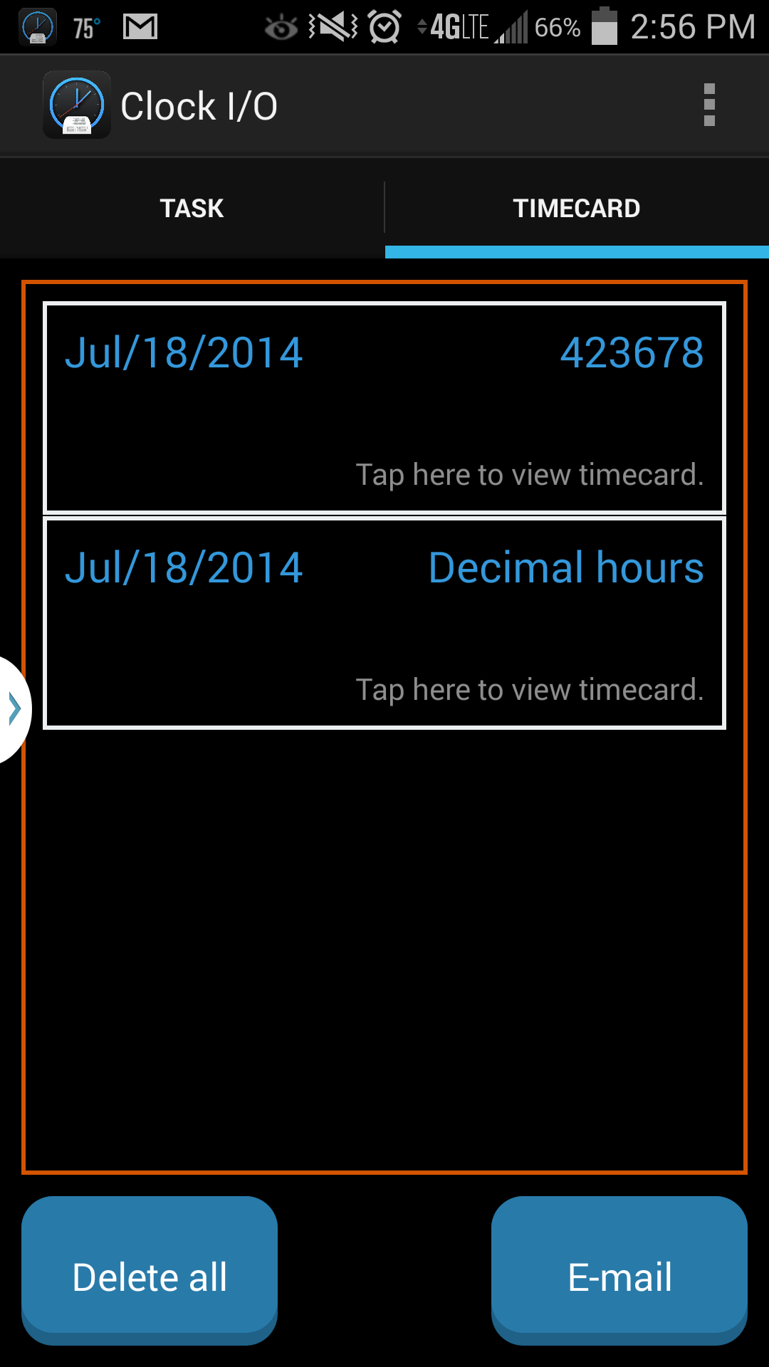 Clock I/O - App on Amazon Appstore