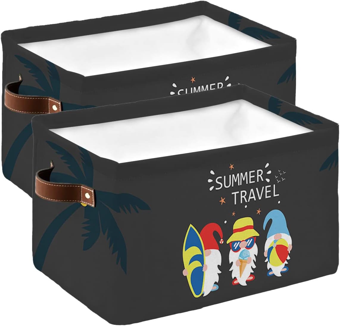 Amazon.com: Large Capacity Storage Bins 2Pcs Summer Travel Beach Dwarf ...