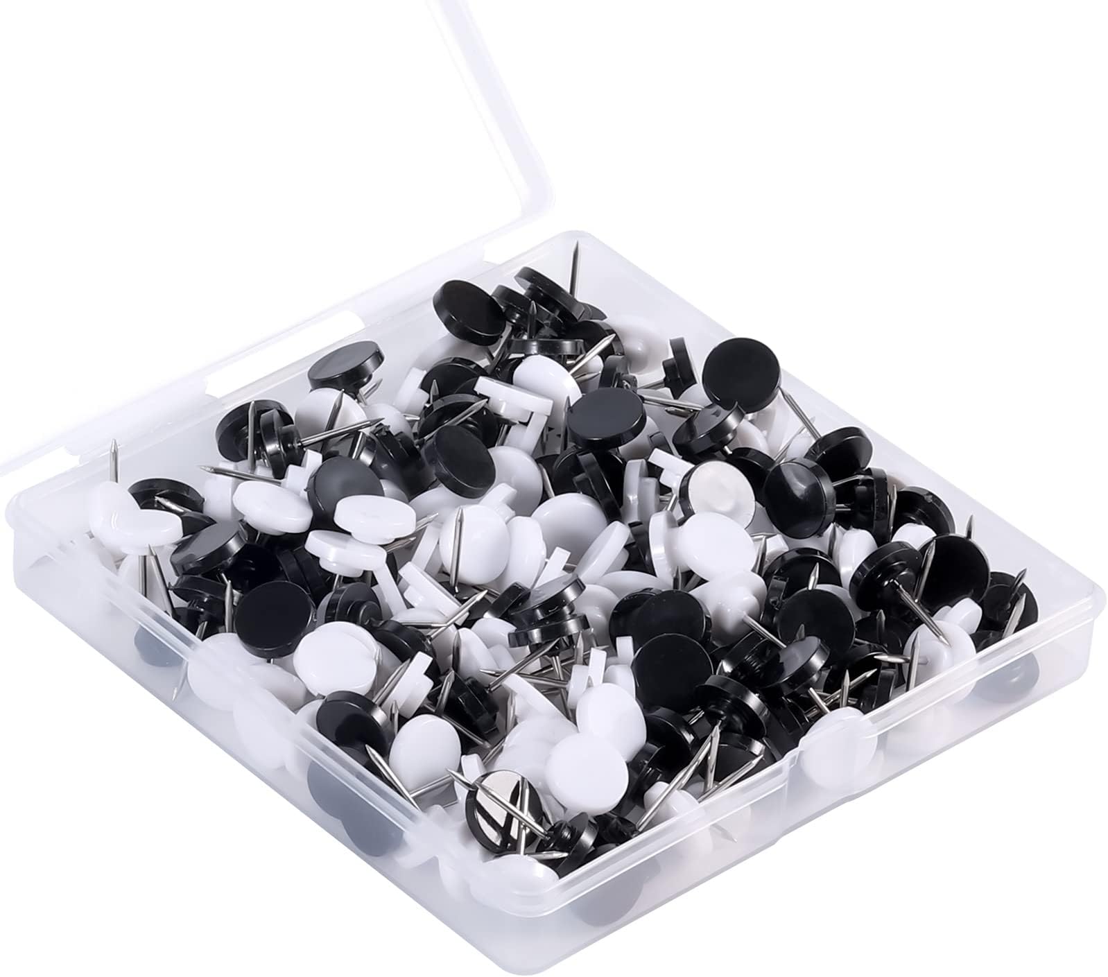 Amazon.com: Wooden Push Pins Thumb Tacks Push Pins for Cork Board Round ...