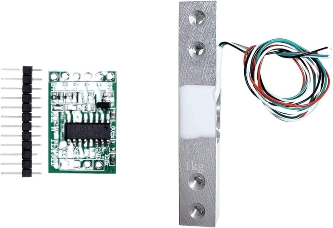 Amazon.com: High Precision Load Cell Weight Sensors Load Cell 1KG 2KG ...