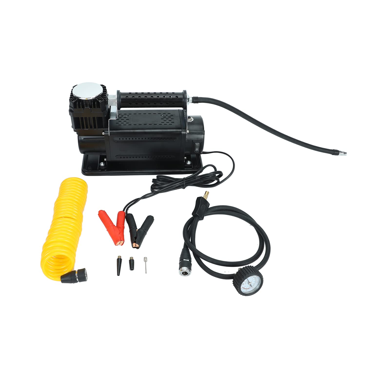 5.65 CFM Universal Air Compressor, 12v Car Truck Tires Inflator Heavy ...