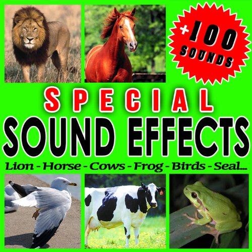 Amazon.com: Lion, Horse, Cow, Frog, Bird, Seal... Special Sound Effects ...