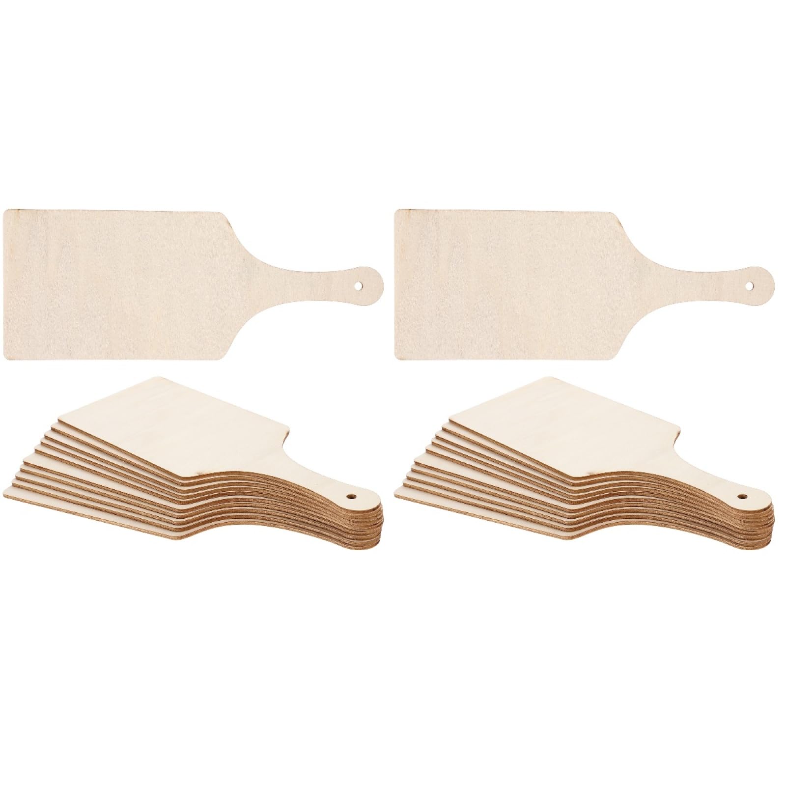 Amazon.com: TEHAUX 20pcs Mini Wood Cutting Board with Handle, Mini ...