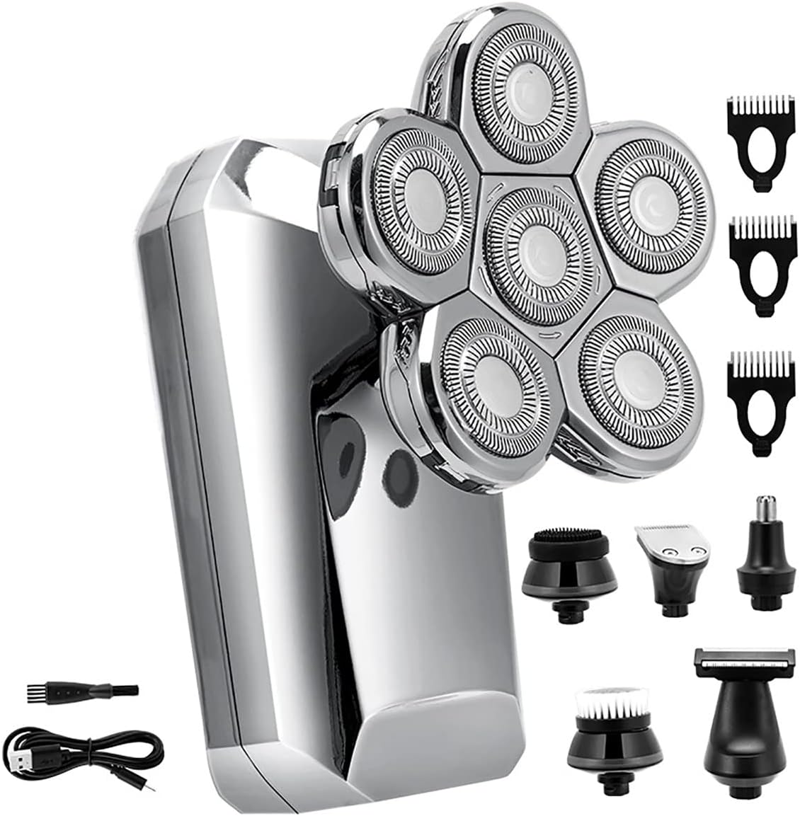 Amazon.com: Electric Razor for Men, 6 in 1 Multifunction USB ...