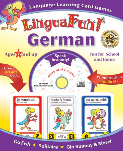 Linguafun! German: Language Learning Card Games (German Edition): Penton Overseas, Inc ...