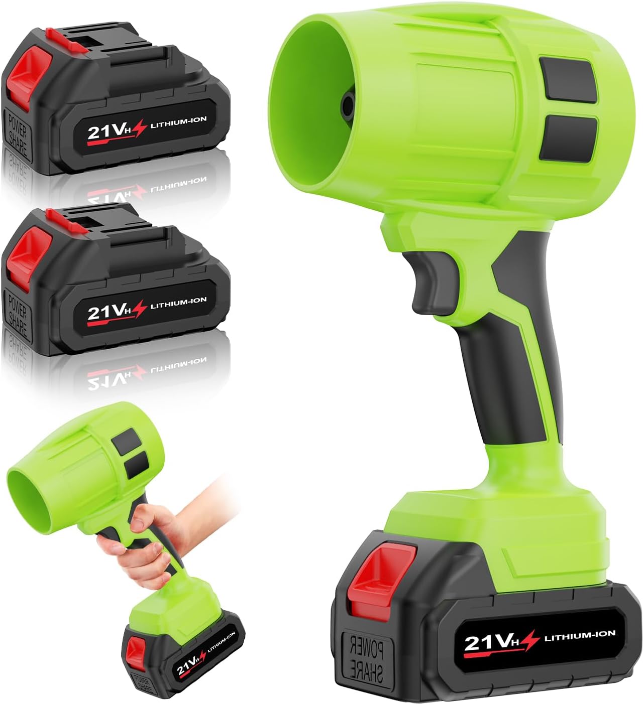 Amazon.com: BAHNU Leaf Blower Cordless with Battery, 55000RPM 850CFM ...