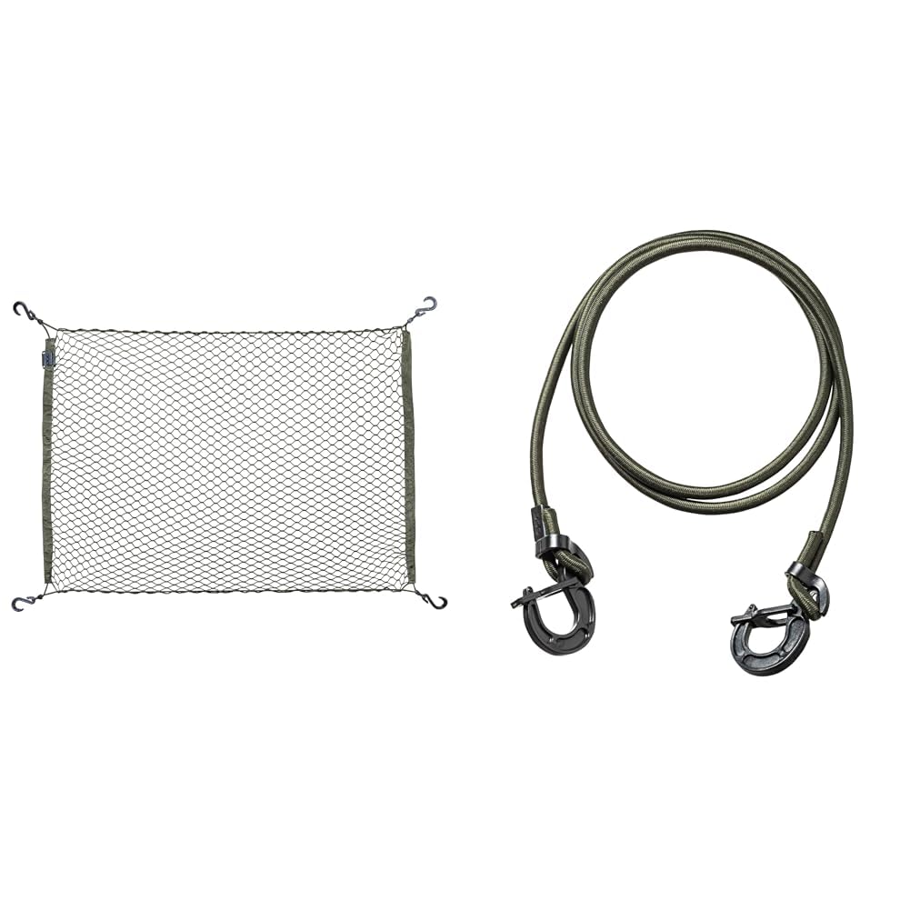 Amazon | 【セット買い】エーモン(amon) OGC ラゲッジメッシュネット 60cm×90cm コード径4mm 8607 + エーモン(amon) OGC バンジーコード ロック付 ...